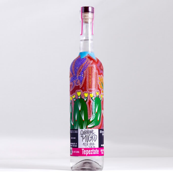 Botella de Mezcal – Agave Tepextate 750ml | Quiéreme Mucho
